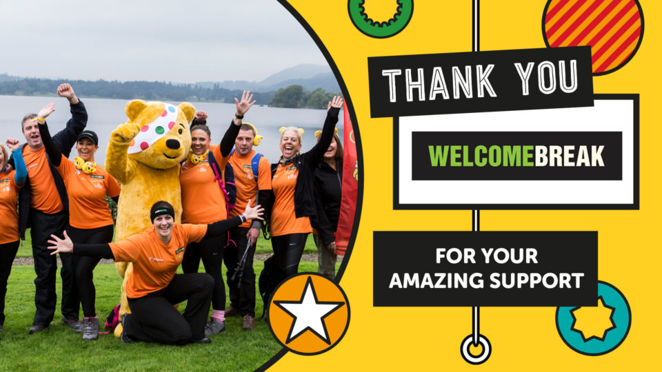 Welcome Break - BBC Children in Need