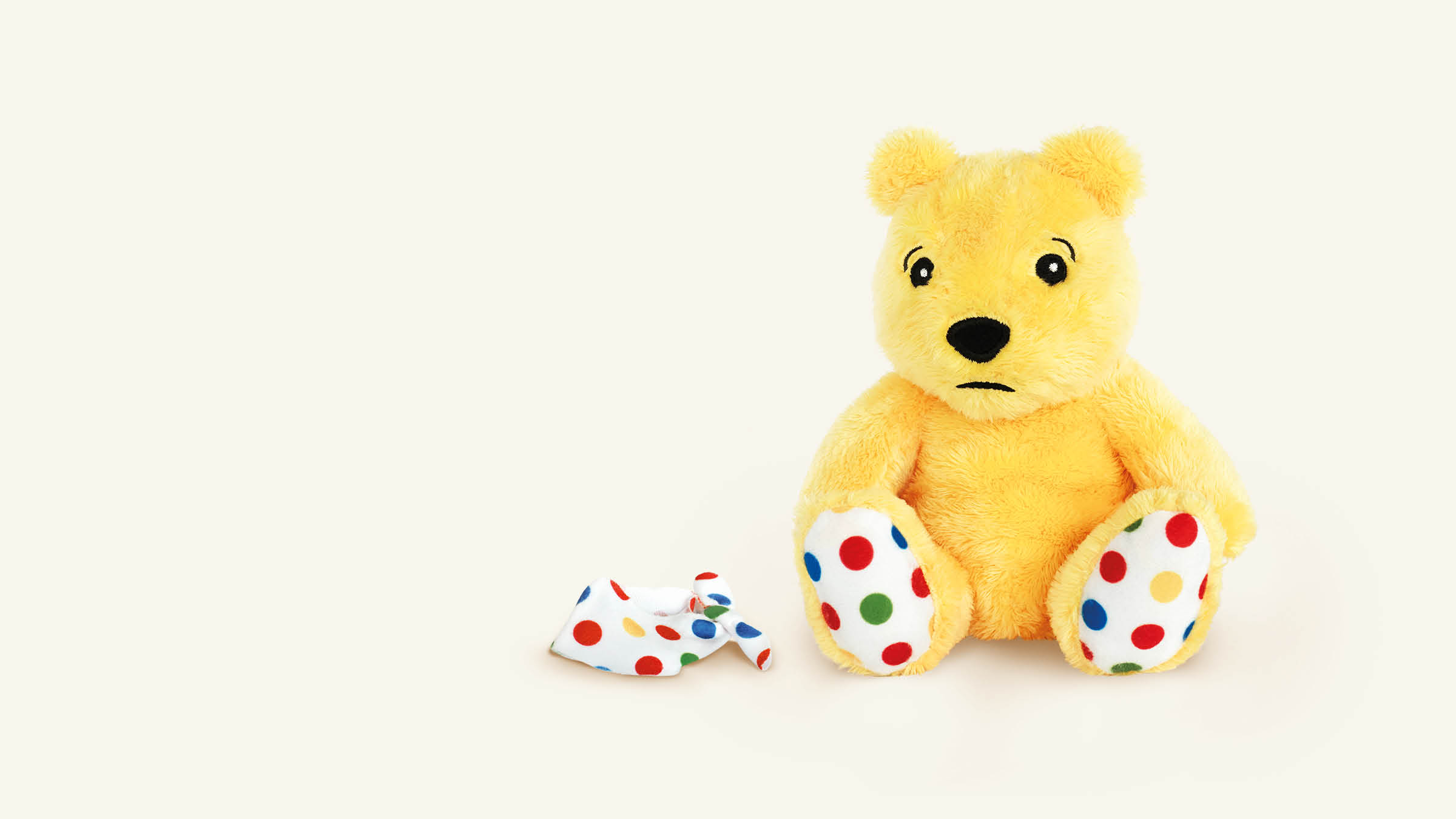 BBC Children in need remove Pudsey's bandana - BBC Children in Need