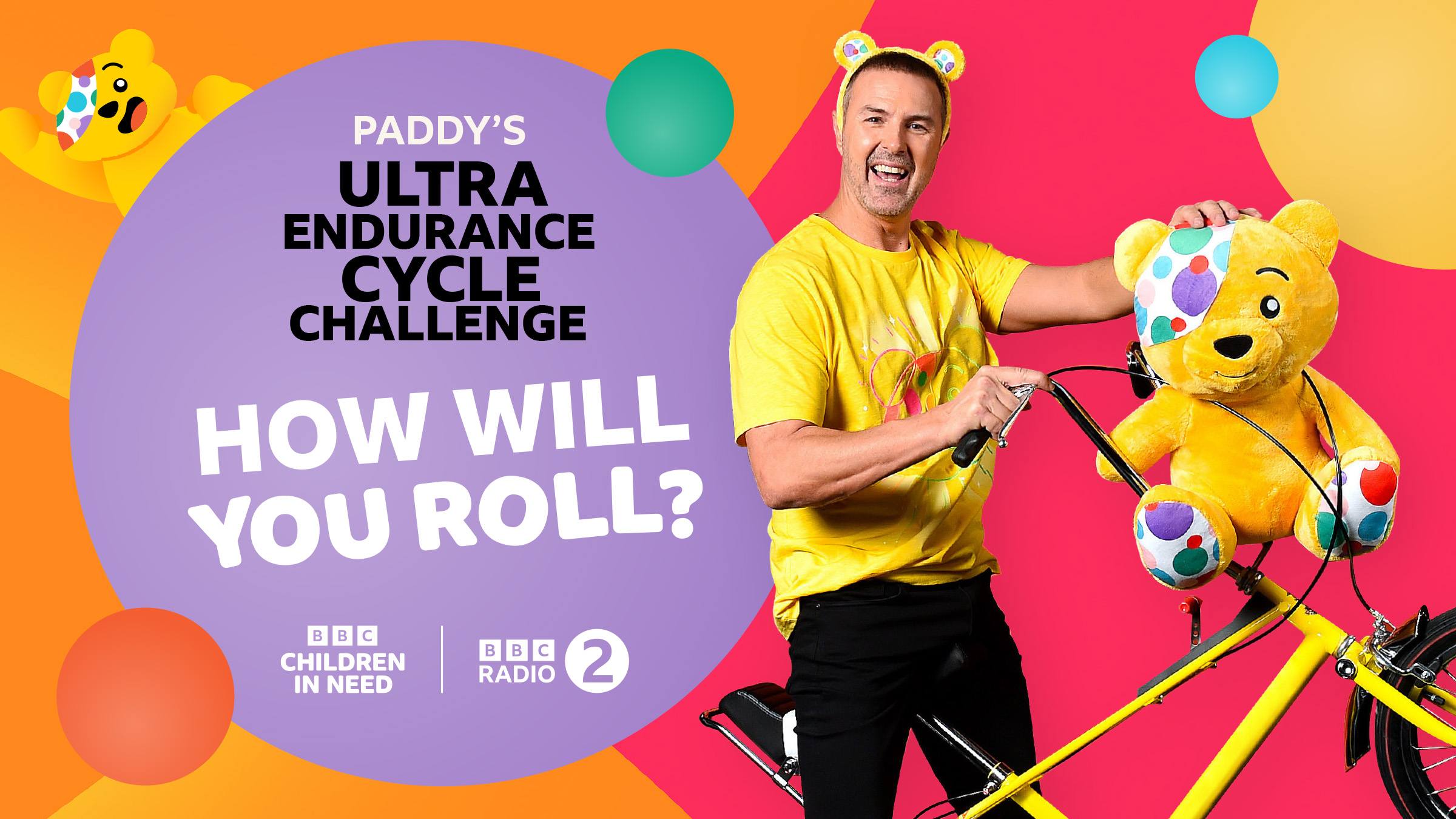 Paddy McGuinness Ultra Endurance Cycle Challenge: How Will You Roll ...